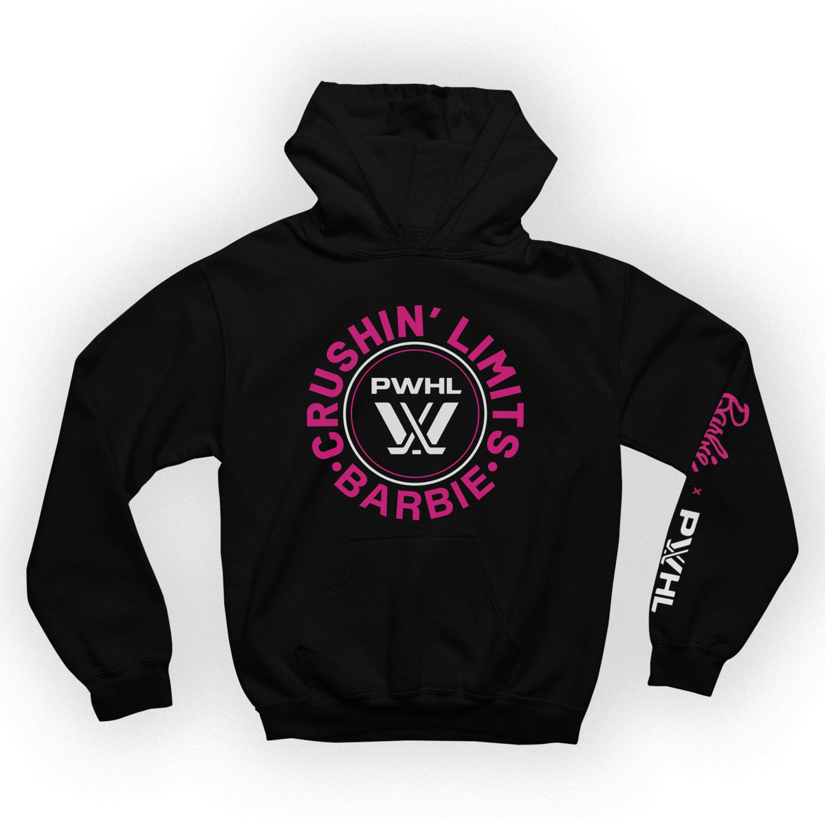 PWHL x Barbie Crushing Limits Hoodie – The Official Canada Shop of the PWHL
