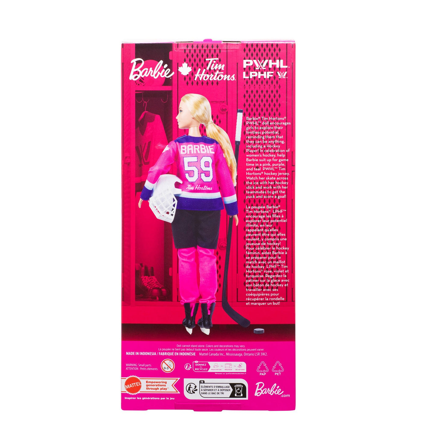 Barbie® Tim Hortons® PWHL™ Dolls