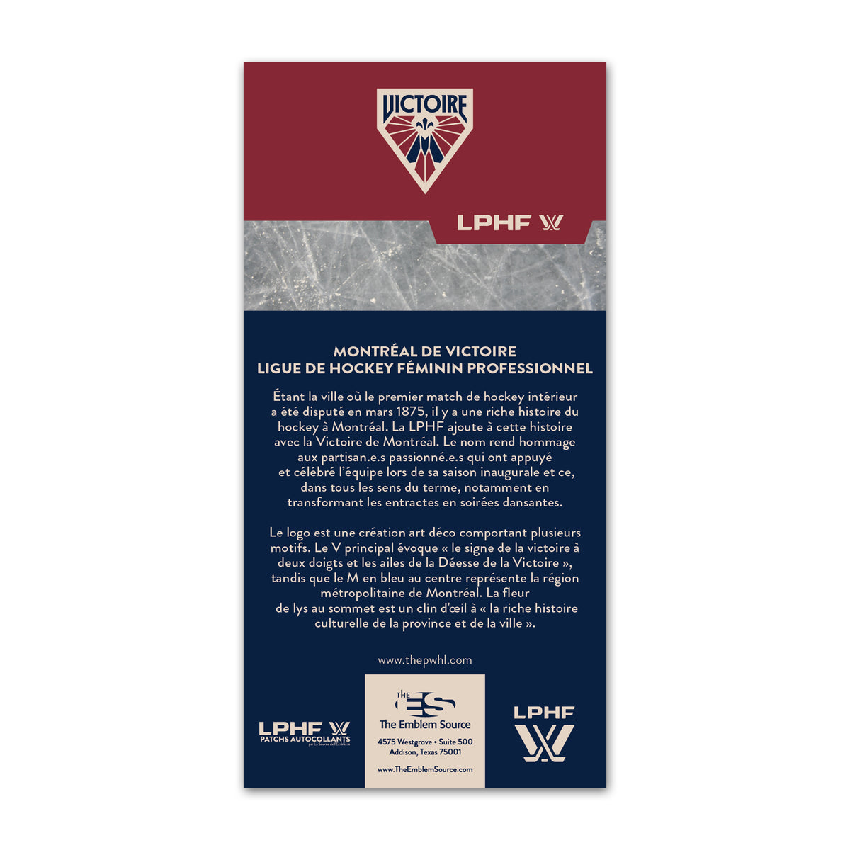 Ensemble de 3 écussons autocollants Victoire de Montréal – The Official ...