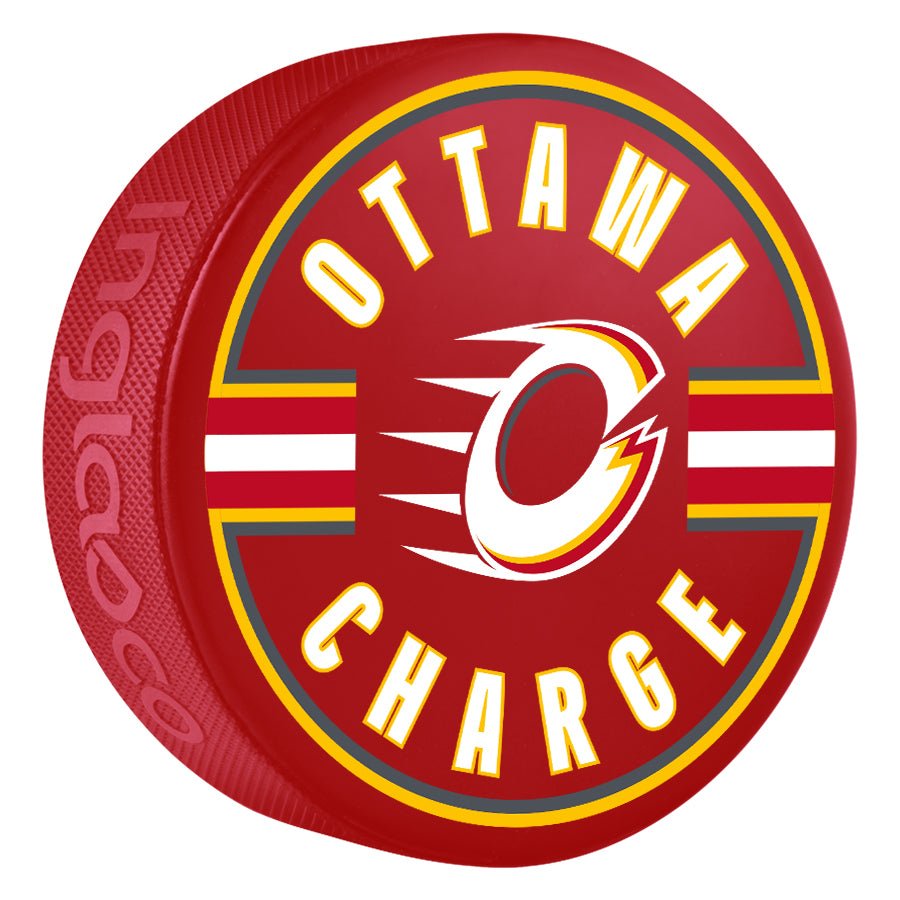Ottawa Charge Coloured Puck – The Official Canada Shop of the PWHL