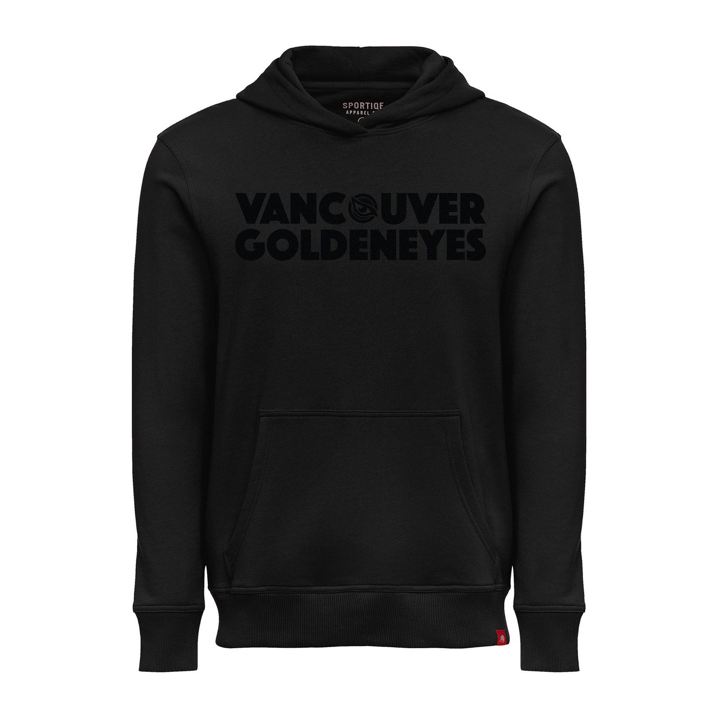 Adult Vancouver Goldeneyes Sportiqe Puff Ink Logo Drake Hoodie